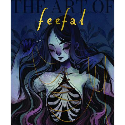 Feefal艺术漫画集  Linnea Kikuchi超自然仙境漫画艺术 英文原版 The Art of Feefal