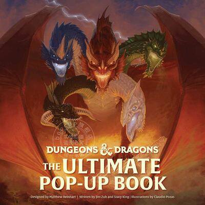 现货 龙与地下城立体书 马修·莱因哈特 电影游戏周边书 英文原版 Dungeons & Dragons: The Ultimate Pop-Up Book
