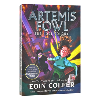 阿特米斯奇幻历险 英文原版 The Lost Colony (Artemis Fowl, Book 5) 第五册：失落的种族 奇幻冒险故事儿童书籍