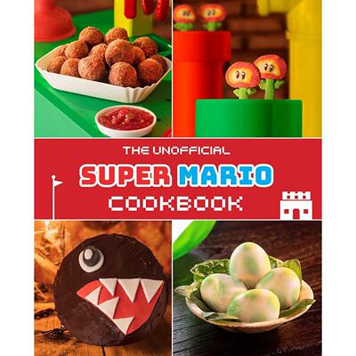 预售 超级马里奥非官方食谱 游戏周边书 英文原版 The Unofficial Super Mario Cookbook