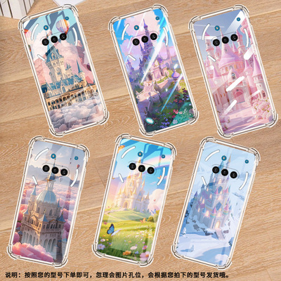 适用NothingPhone3APro手机壳Phone3A城堡气囊壳Phone3中国风NothingPhoneCMF2Pro硅胶防摔保护套