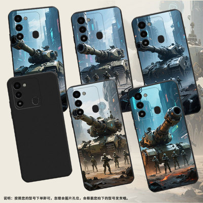 适用传音TecnoSpark8C手机壳Spark9T非洲商务Spark9磨砂壳TecnoSpark9Pro防摔坦克巨兽Spark30Pro保护套