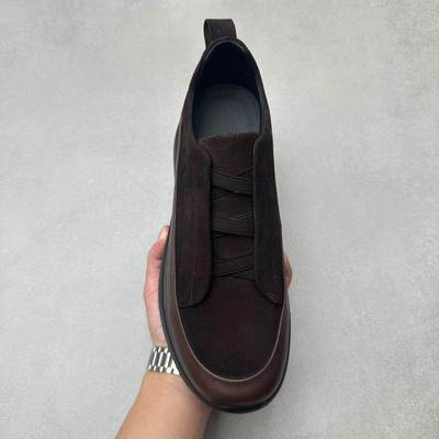 超软时尚拼接运动鞋一脚蹬懒人鞋