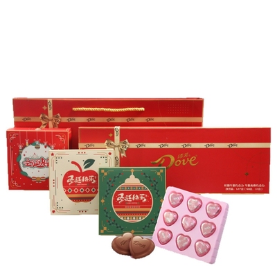 xq德芙巧克力礼盒心语丝滑牛奶夹心平安夜圣诞礼物零食