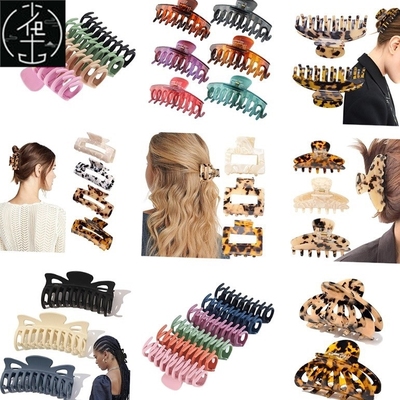 hair accessories clips hairclips Claw Color Barrette Fashion
