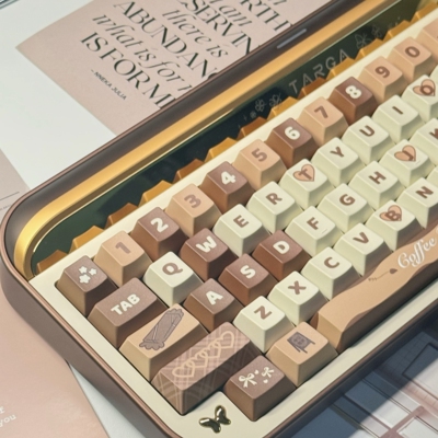 键帽可爱热升华PBT高度机械