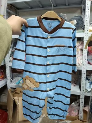 婴儿连体衣春秋款纯棉长袖爬服宝宝衣服新生儿外出服哈衣睡衣