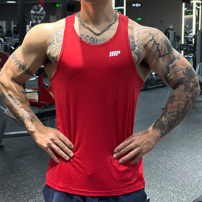 MP工字吊带带背心速干透气