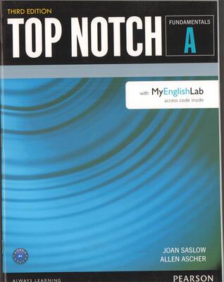 培生欧美主流英语教材Top Notch with MyEnglishLab A册 第三版 学生书 英文原版 高中大学成人经典教材 含在线资源