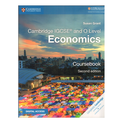 剑桥国际英语教材 Cambridge IGCSE® and O Level Economics Coursebook with Digital 经济学学生用书 含在线账号