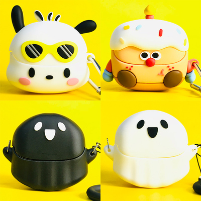 适用于QCY Melobuds pro蓝牙耳机套全能仓ANC主动降噪melobudspro保护壳可爱卡通软壳创意QCYMELOBUDSPRO外盒