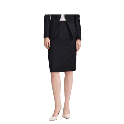 TieForHer York约克半裙 高智感直筒通勤百搭半身裙一步裙女秋季