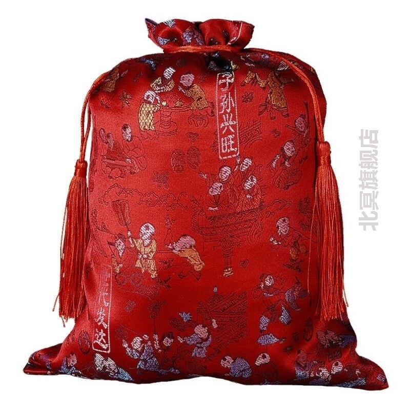 子生桶结婚用结婚陪嫁子孙袋百子图子孙兴旺代代相传新娘嫁妆装子