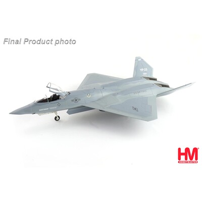 1:72YF-23战斗机灰色幽灵87-0801合金成品模型军机收藏摆件HA2850