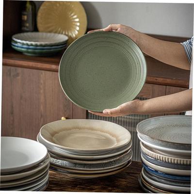 Japanese ceramic plates dish tray disc tableware set