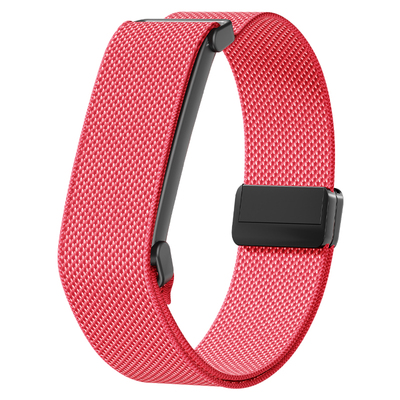 适用谷歌fitbitair磁吸格纹表带