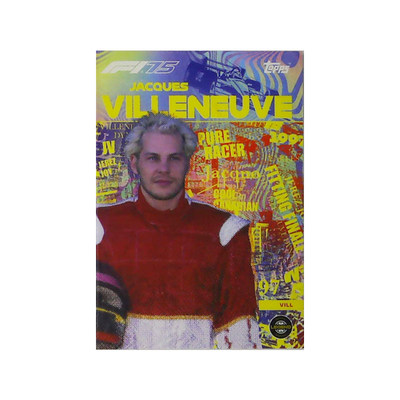 Topps雅克维伦纽夫F1收藏卡