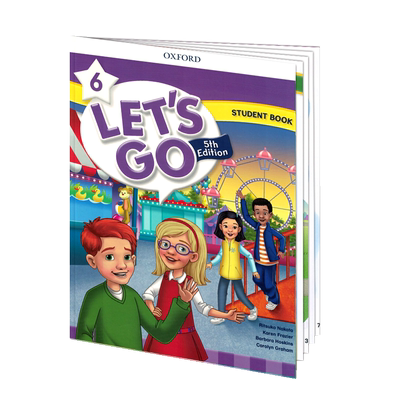 包邮牛津Let's go 6级别 学生书+练习册+在线账号6-12岁少儿英语 lets go 6 第五版培训机构少儿英语教材 牛津大学出版社 原版