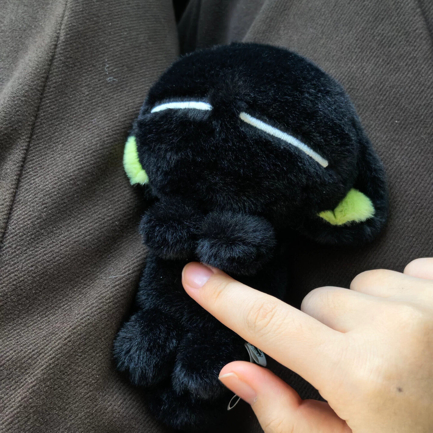 【罗小黑毛绒挂件】创意小黑猫毛绒玩偶安抚公仔书包包挂送朋友