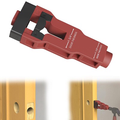 门闩榫槽安装套件木工工具