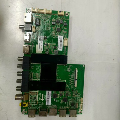 原装拆机海尔LS55M31主板0091802118A V1.2 屏ST5461D02-7