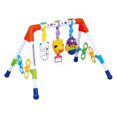 Toyroyal皇室婴儿锻炼音乐健身架新生儿0-3岁宝宝玩具礼物