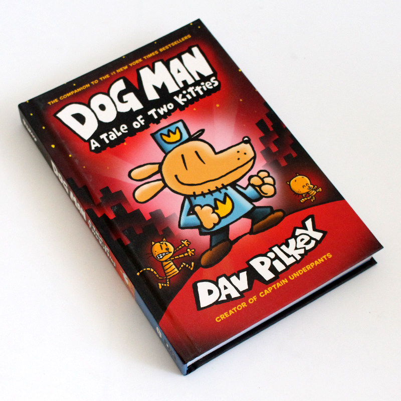 7~10岁神探狗狗的冒险3：双猫记 The Adventures of Dog Man: A Tale of Two Kitties英文原版学 ...