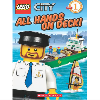 学乐All Hands on Deck! (Scholastic Reader - Level 1  学乐绘本全新原版