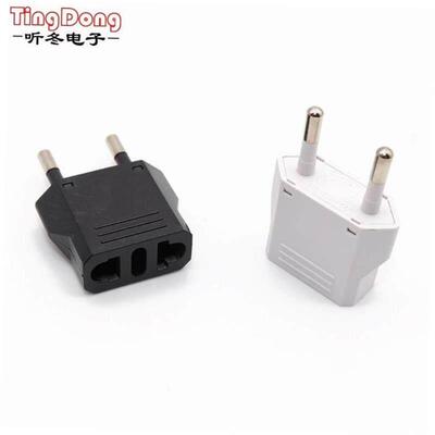 TingDong EU Euro Plug Adapter China Chinese US to EU Europe