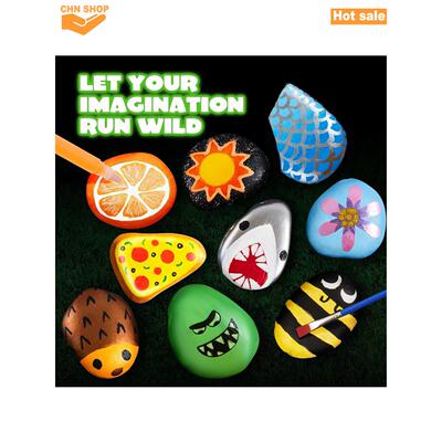 Painting Kit Glow in The Dark Rock Kit Birthday Gift Crafts