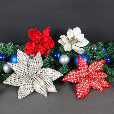 Christmas flower arrangement Christmas tree wreath accessori