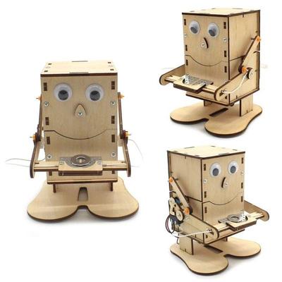 Assembly Model Robot Science Experiment Toy DIY Craft Kits S