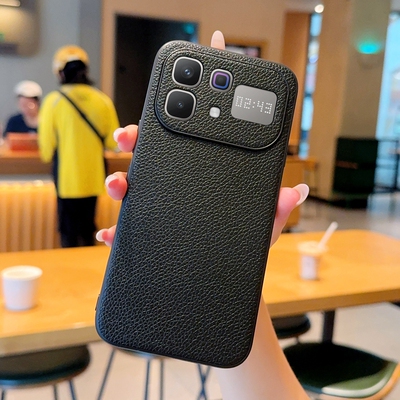 适用传音Infinix Note60手机壳高级肤感荔枝纹皮套新款Note60Pro保护套奢华简约个性时尚超薄全包防摔手机套