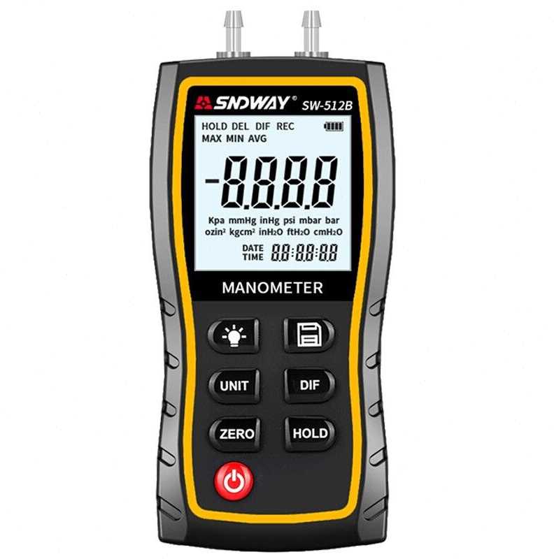 深达威（SNDWAY）SW512B数字差压计电子微差压表气压压力测试仪_虎窝淘