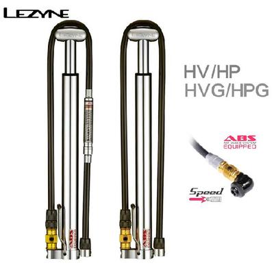 LEZYNE雷音自行车山地公路车 迷你便携落地 高压打气筒带气压表