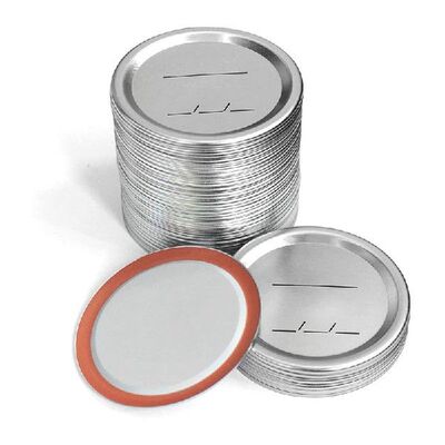 极速50 Pcs 70Mm Regular Mwouth Canning Lids For Mason,Jars