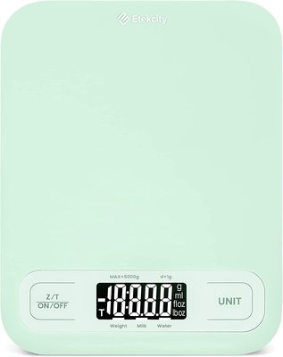 美国代购Etekcity Food Kitchen Scale厨房食品电子秤5种单位皮重