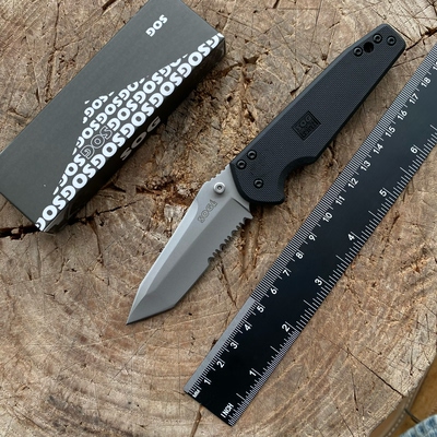 SOG MXV72半齿Tant折叠刀户外野营防身求生工具多功能口袋刀