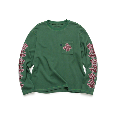 ESOTERIC THING 口袋华夫格长袖 POCKET WAFFLE LONG SLEEVE