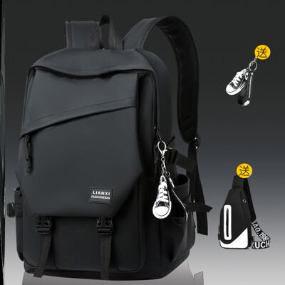 Backpack, backpack, simple travel bag, computer bag双肩背包