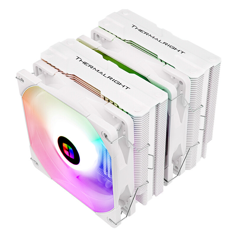 适用利民 PA120/AX120R SE ARGB绝双刺客纯白色/黑色 CPU散热器_虎窝淘