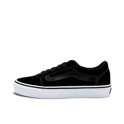VANS范斯定制玄黑低帮板鞋