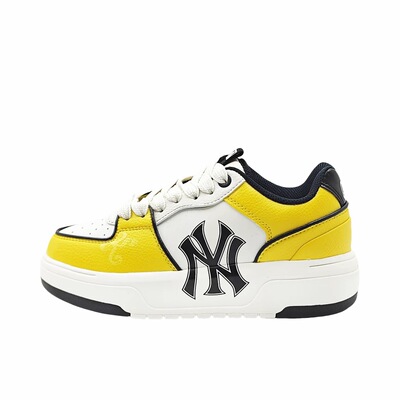 【定制球鞋】MLB Chunky Liner板鞋 花恋蝶 3ASXCA12N-50WHS