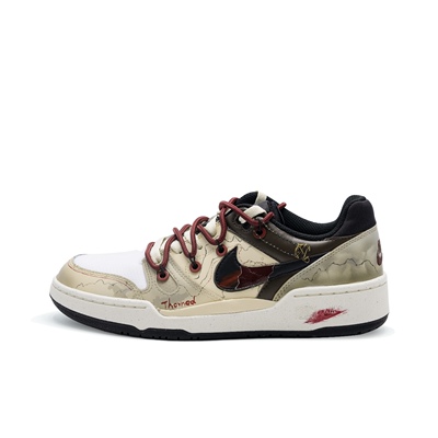 【定制球鞋】Nike Full Force航行物语 复古 安可拉红 FB1362-101