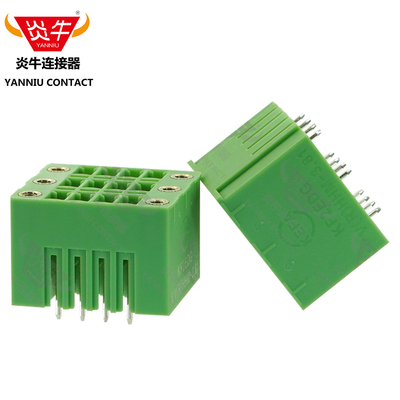 炎牛三层3.81mm插拔式接线端子