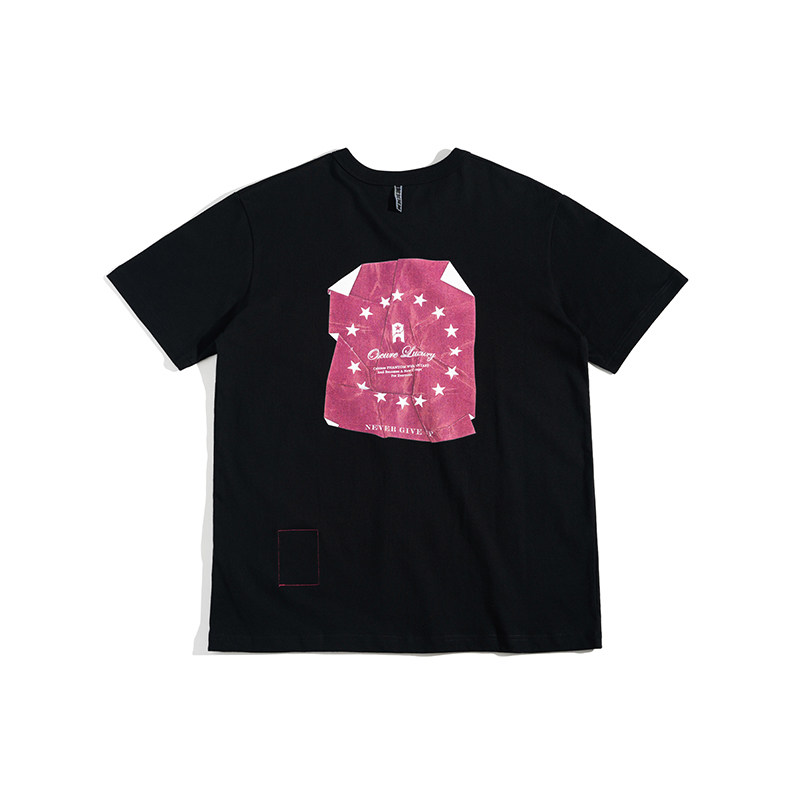 23春夏新款CRUMPLED PAPER CIRCLE LOGO TEET恤 PHANTACi范特西_虎窝淘