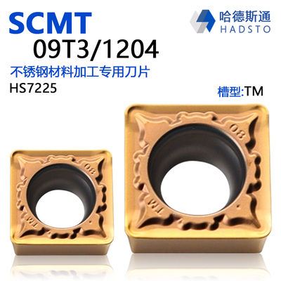 哈德斯通古铜色四方单面数控刀片