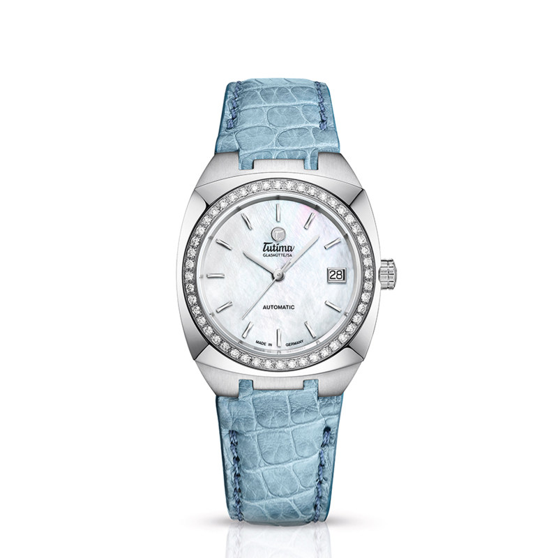 拓天马Tutima都市Lady Diamonds系列 6701-02自动机械女表_虎窝淘