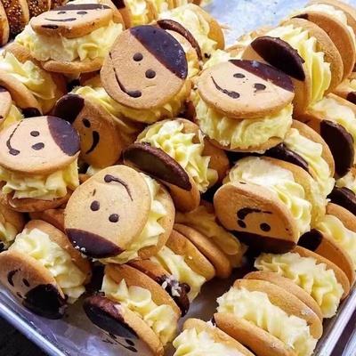 娃娃脸笑脸蛋糕代餐甜品