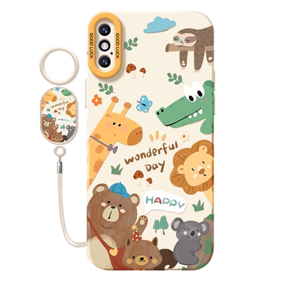 适用苹果x手机壳iPhonexr新款xsmax液态10硅胶iPhonexs套iPhone七6八iPhonex十iphonexsmax动物园8plus软7P